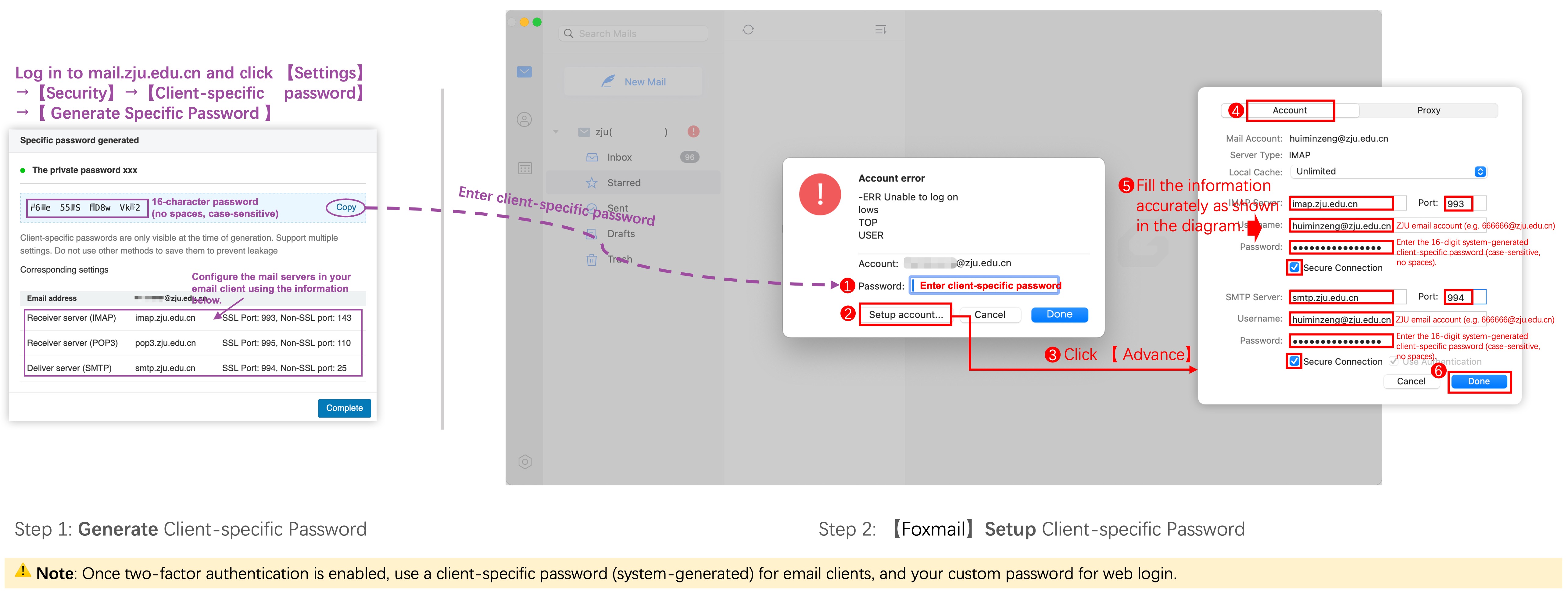 Zhejiang University Email System Two-factor Authentication and Client ...